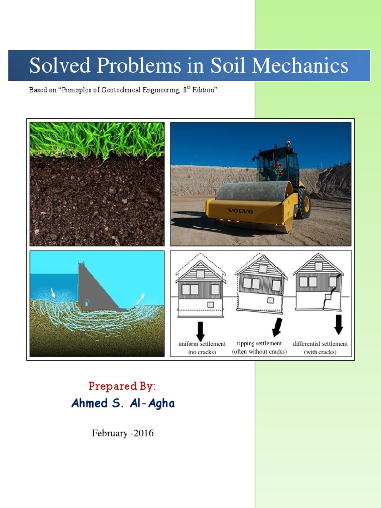 Solved Problems in Soil Mechanics February 2016 PDF | PDF