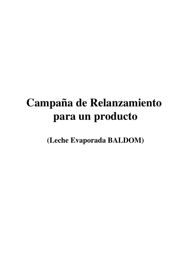 Baldom | PDF | Publicidad | República Dominicana