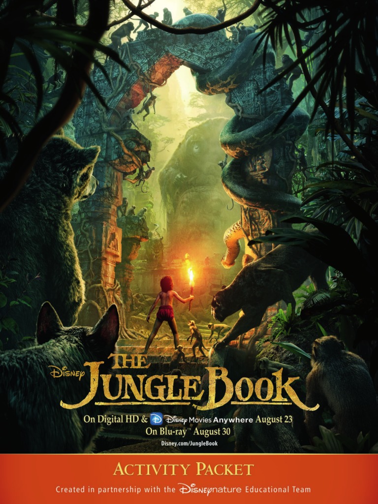 The Jungle Book Activities. | PDF | Mowgli | The Jungle Book (1967 Film)