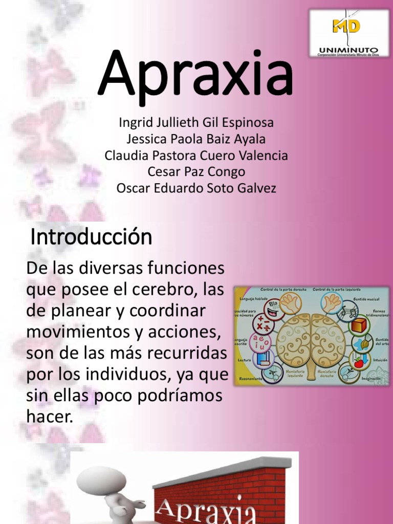 Apraxia | PDF | Neurología | Cerebro