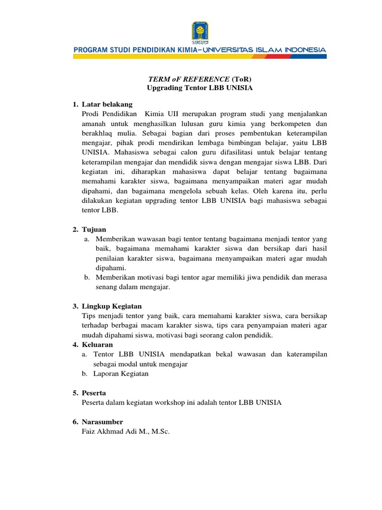 Tor Upgrading | PDF | Karier & Perkembangan