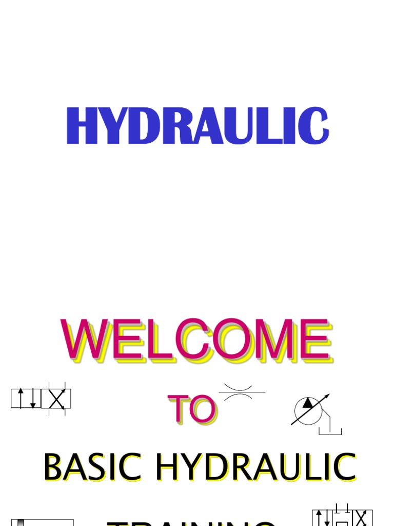 Hydraulic Notes | PDF | Valve | Pump