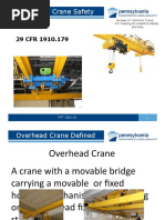 Overhead Crane Quiz | PDF | Crane (Machine) | Elevator