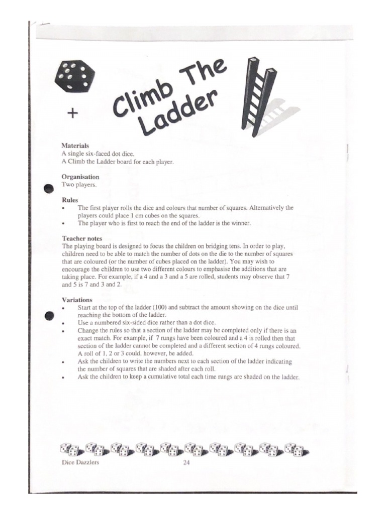 Climb The Ladder | PDF
