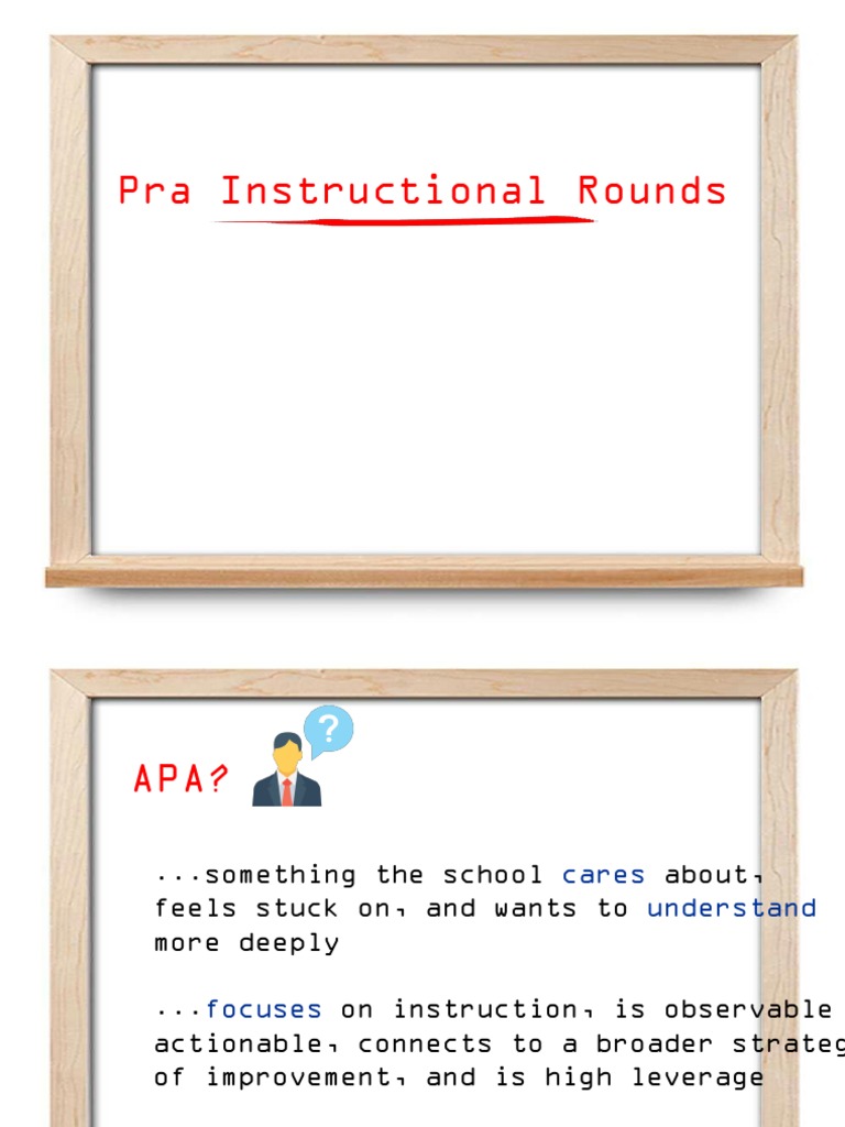 Pra Instructional Rounds | PDF