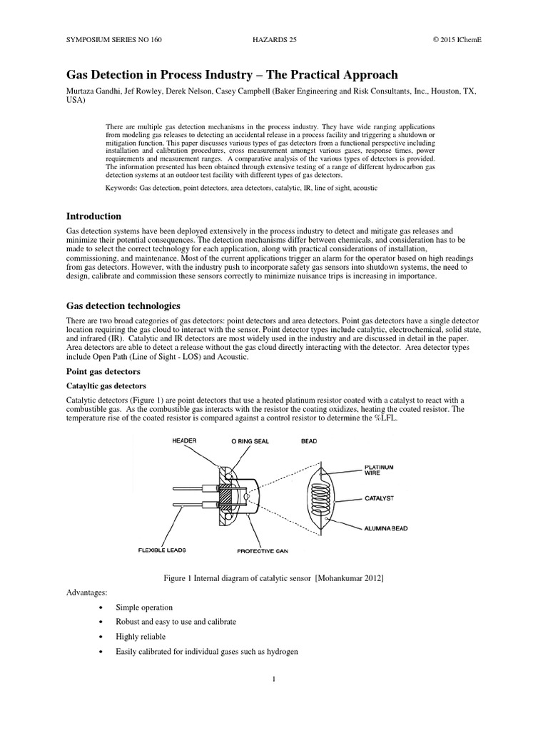 Mapping Gas and Flame Detectors | PDF | Infrared | Sensor