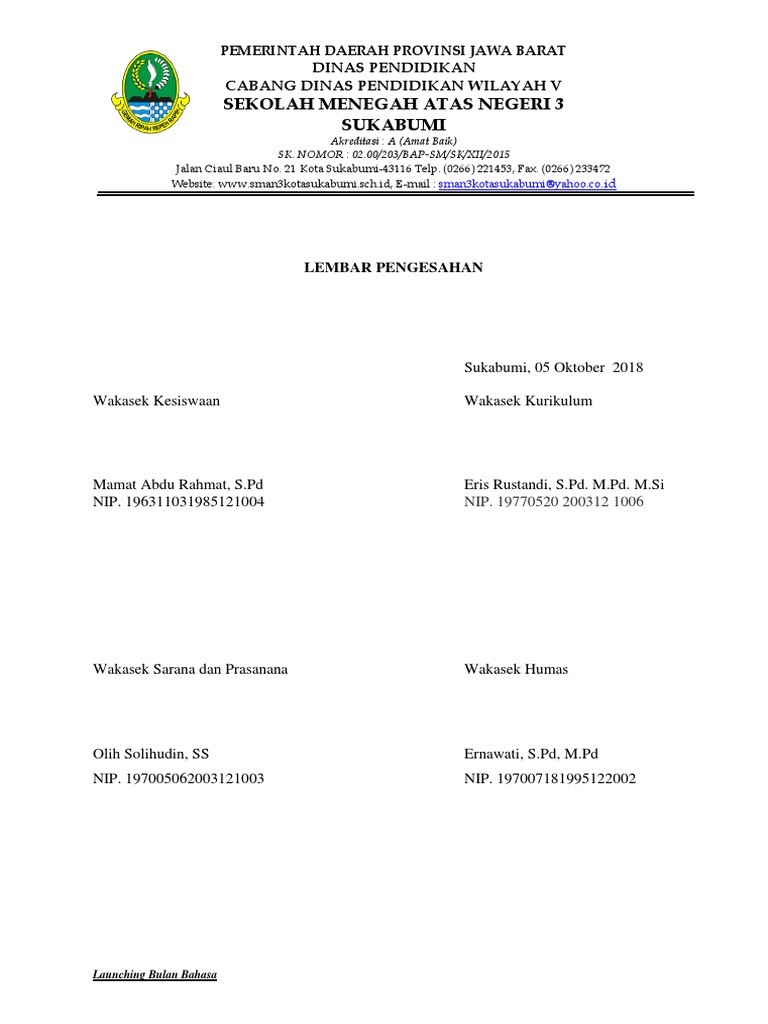 Proposal Bulan Bahasa | PDF