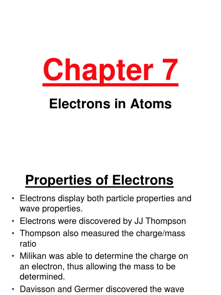 Exploring the Particle and Wave Properties of Electrons Through ...