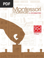 Montessori Materials Nomenclature Sensorial | PDF