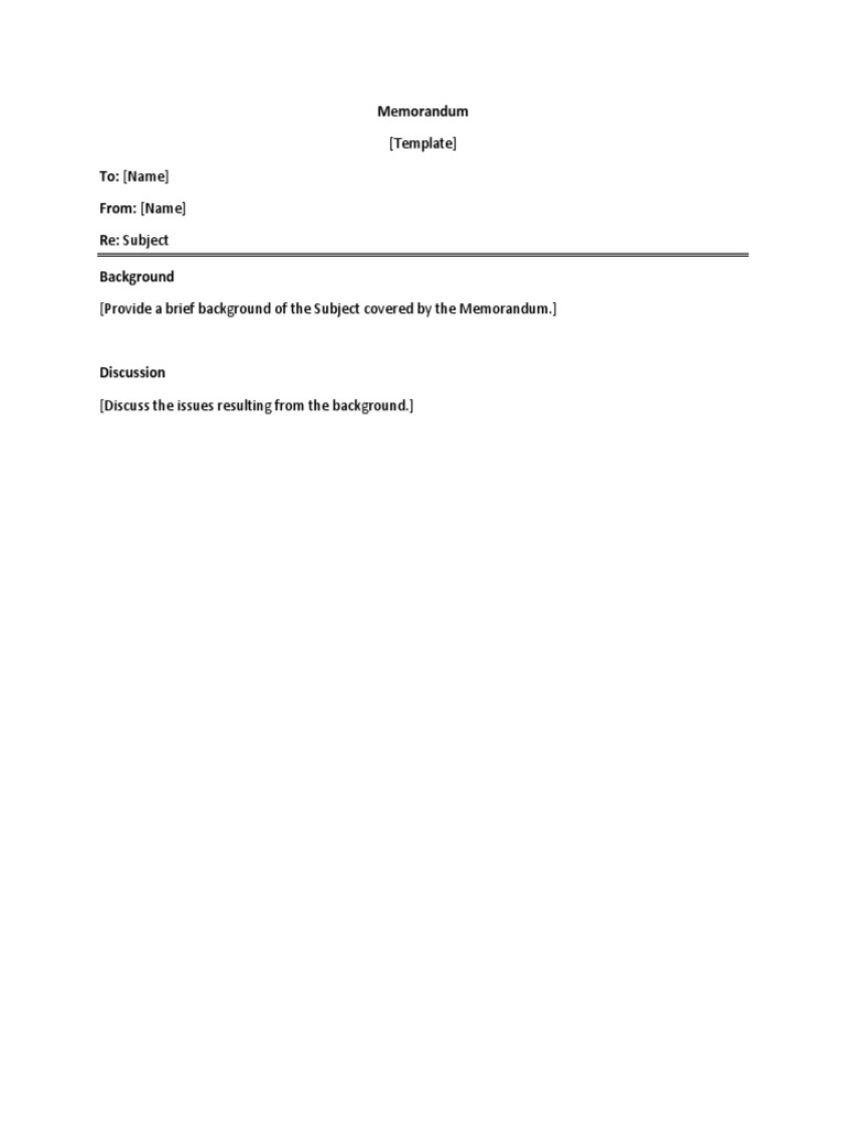 Memorandum Template Guide | PDF | Computers