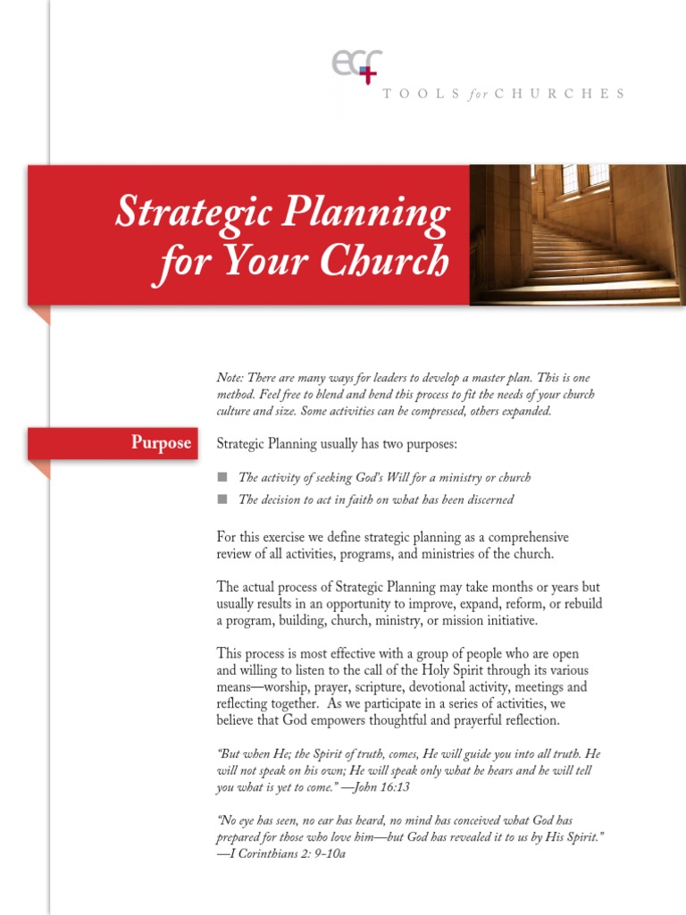 Strategic Planning For The Church | PDF | God | Anglicanism