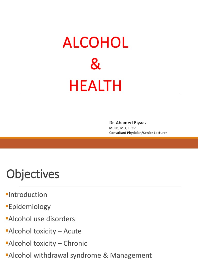 03 - Alcohol and Health | PDF | Self-Improvement