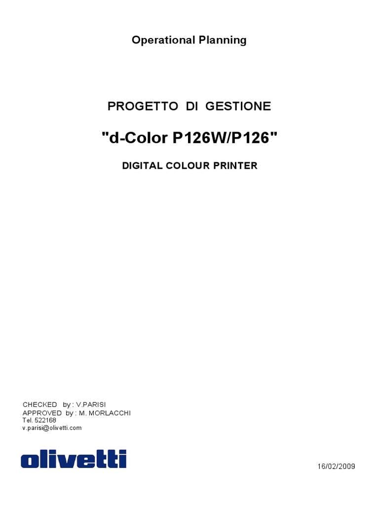 PDG D-Color P126W-P126 PDF | PDF
