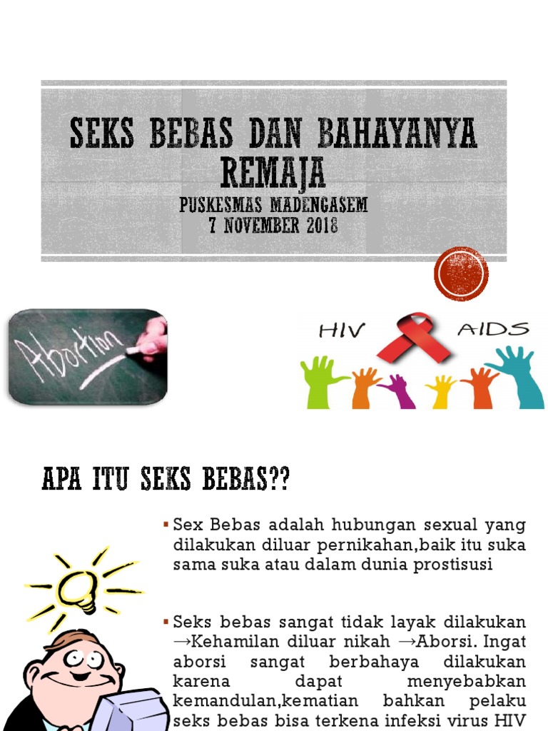 Dampak Seks Bebas pada Remaja | PDF