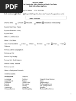 Ob History Form Sss | PDF | Childbirth | Pregnancy