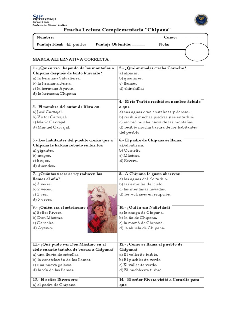 Prueba Libro CHIPANA