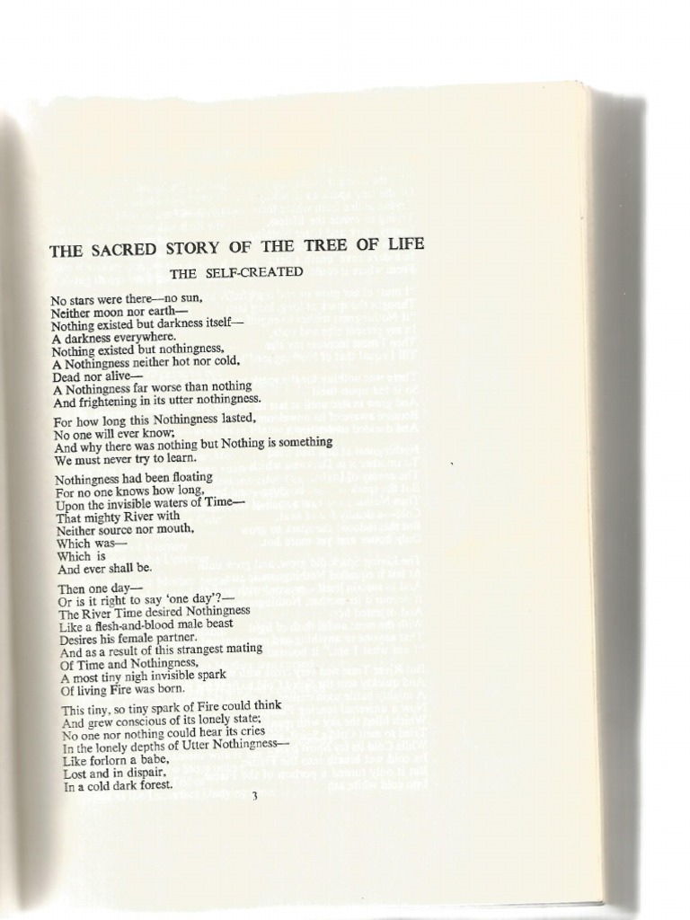 The Sacred Story of The Tree of Life | PDF