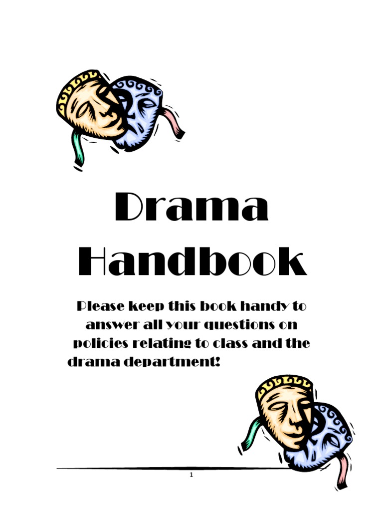 Drama Handbook | PDF | Audition | Theatre