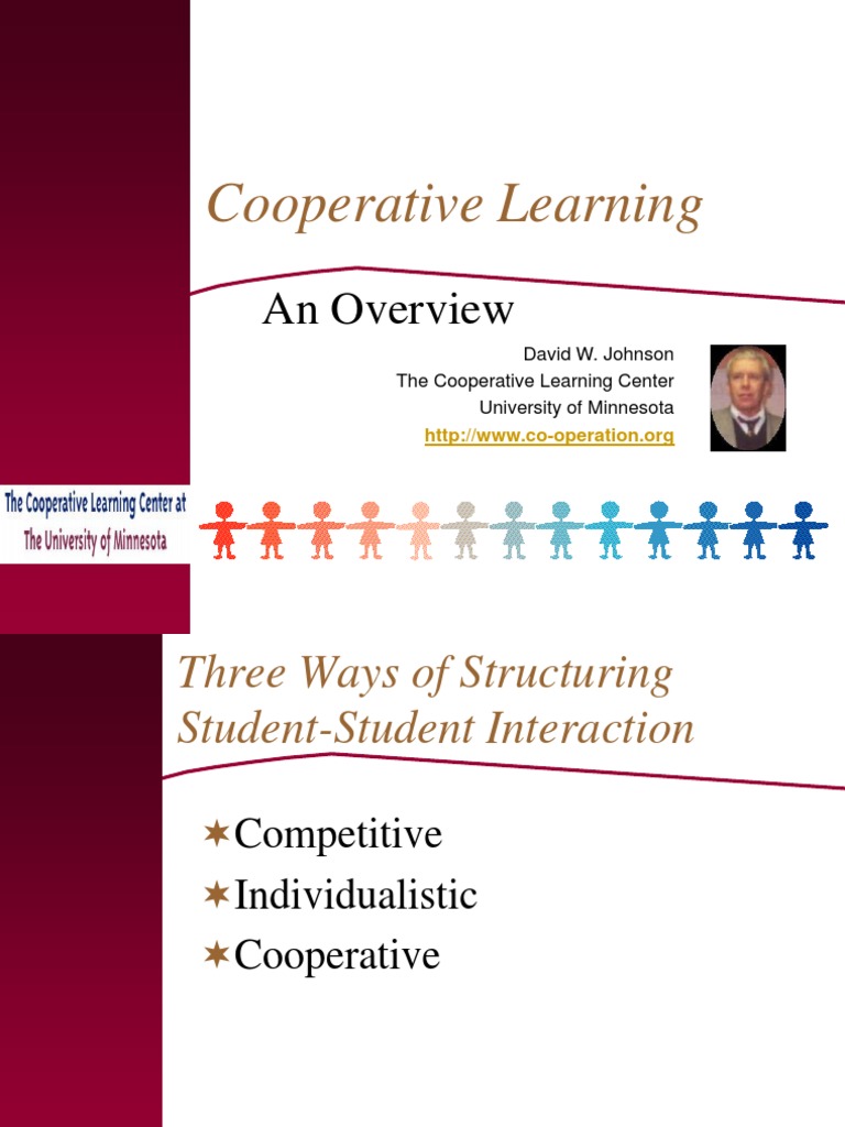 Cooperative Learning | PDF | Learning | Behavior Modification