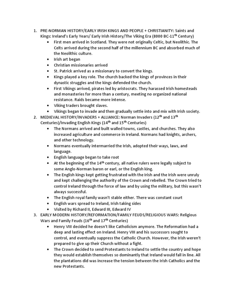 Irish History Timeline | Ireland | Protestantism