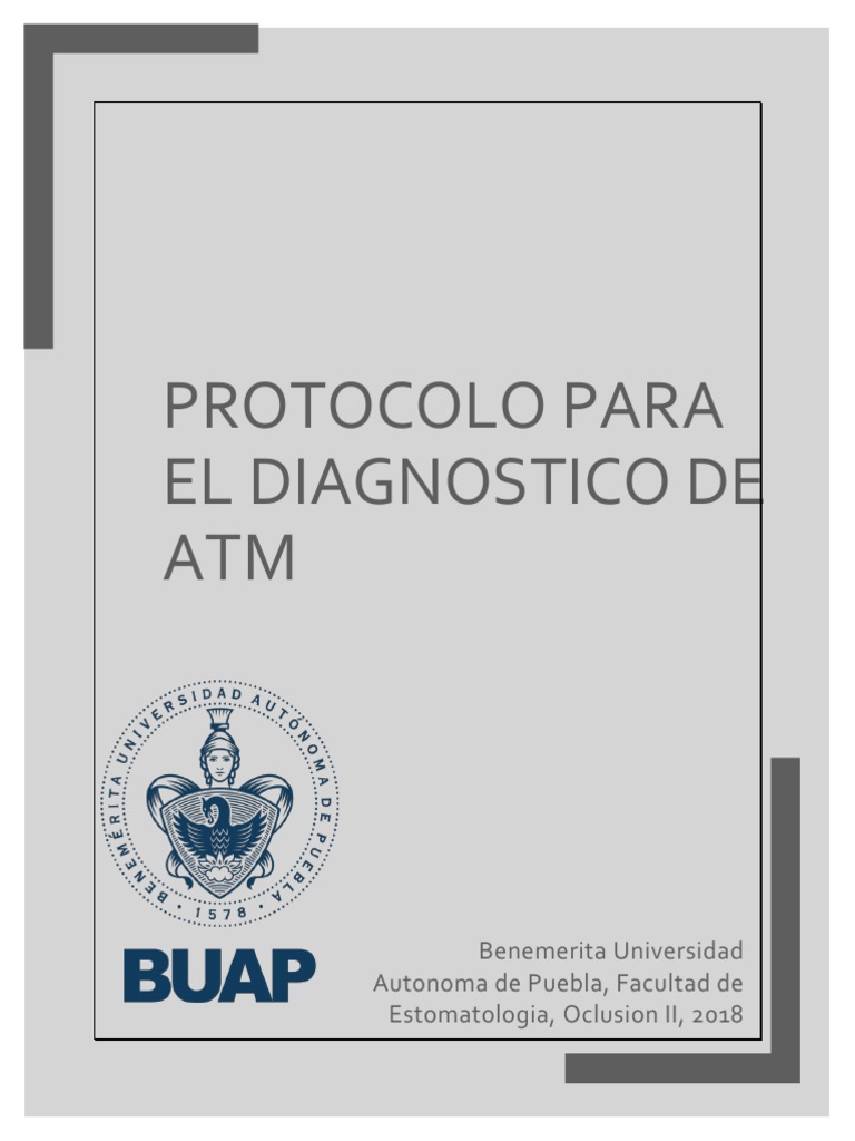 Protocolo Atm | PDF | Mano | Medicina