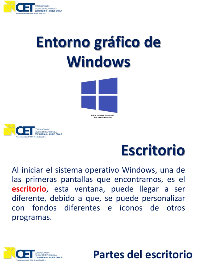 2 - Entorno Gráfico de Windows | PDF | Archivo de computadora ...