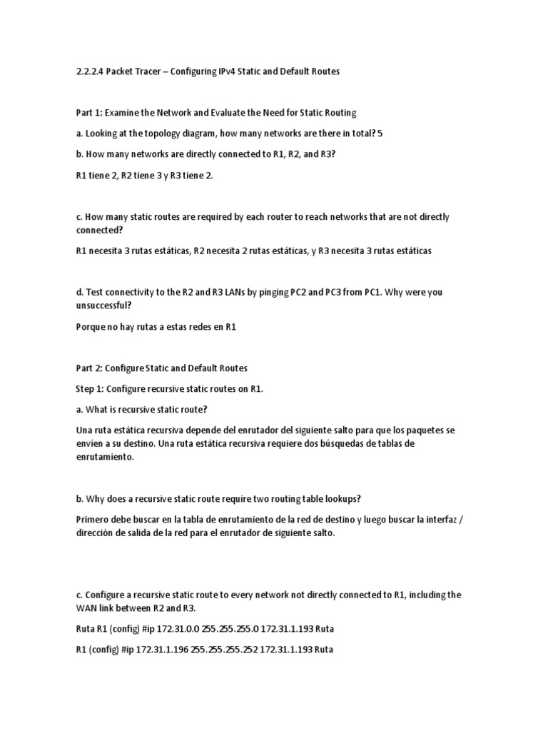 2.2.2.4 Packet Tracer Troubleshooting Inter VLAN Routing | PDF | Ip Address | Routing