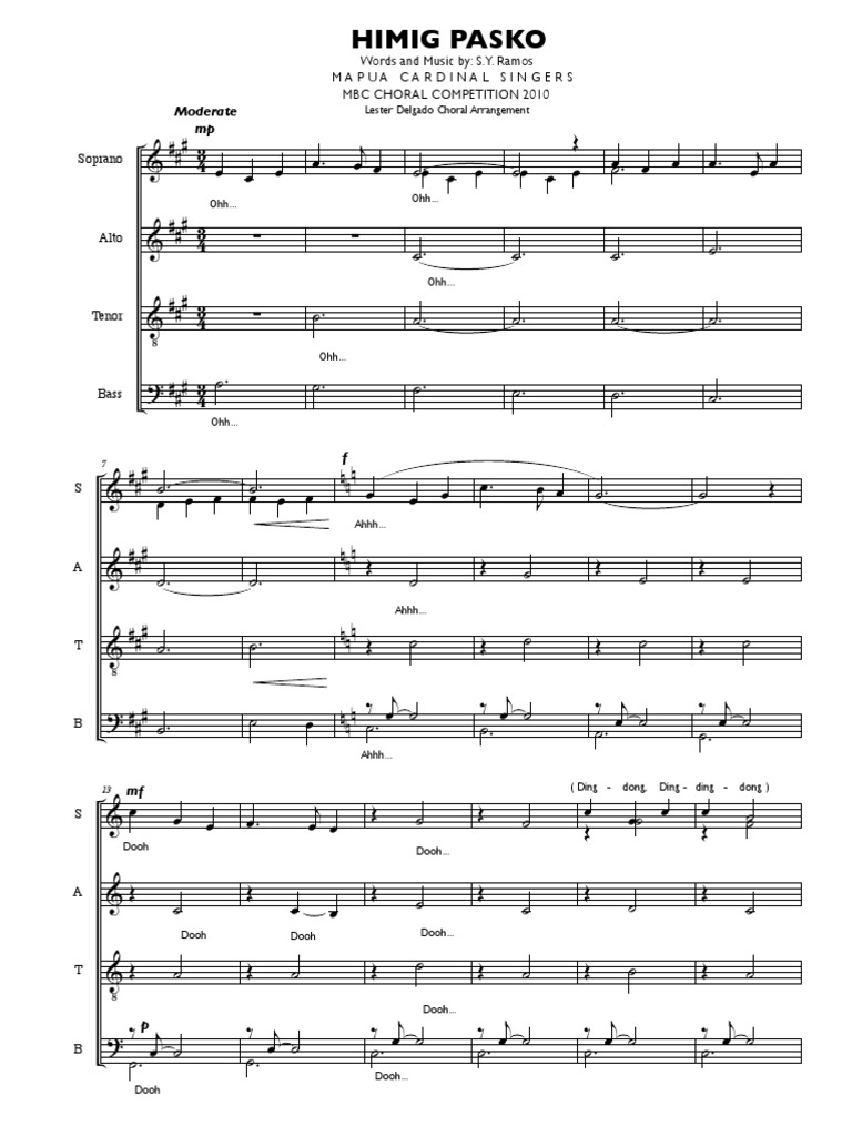 Himig Pasko-Final PDF | PDF | Voix humaine