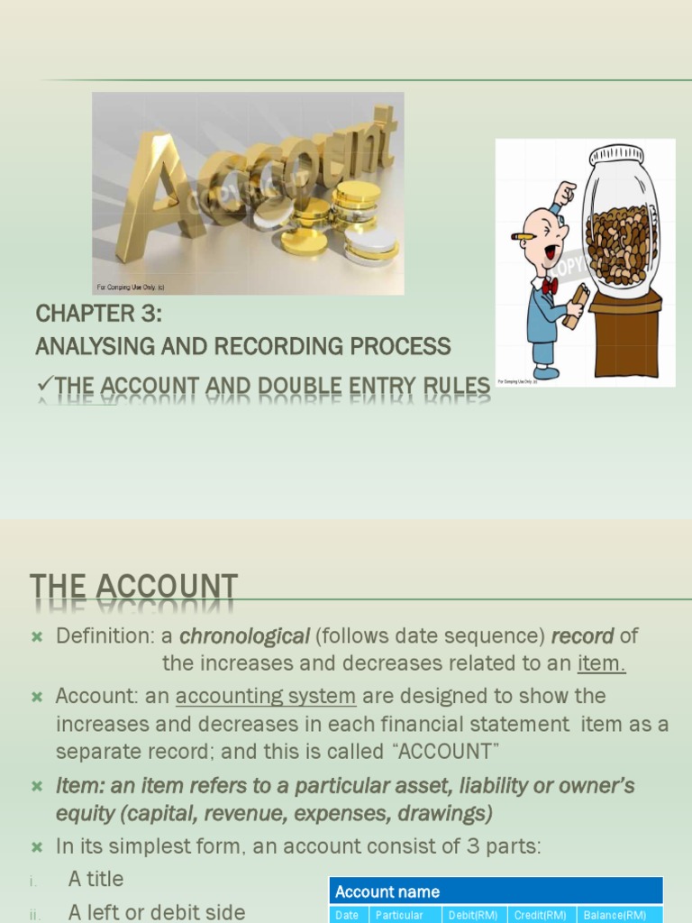 Lecture 3 Acc N Double Entry Rules | PDF | Debits And Credits | Service ...