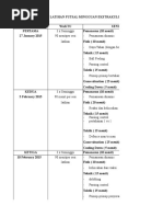 Program Latihan Futsal Harian SMPN 15 | PDF