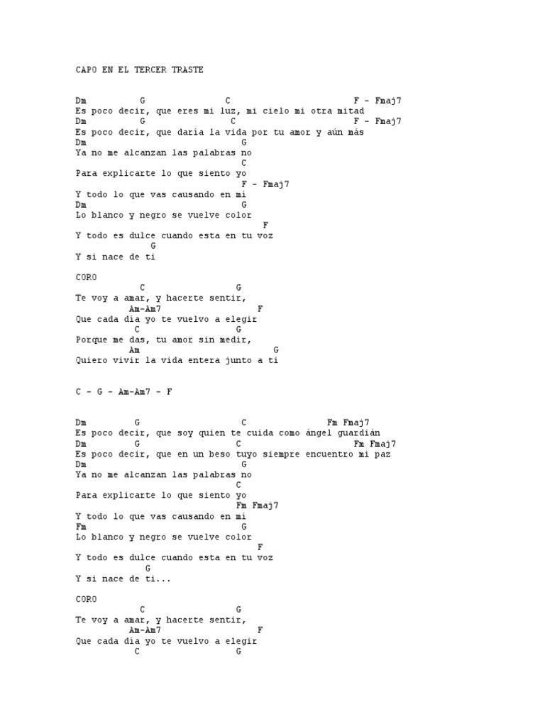 Axel-Te Voy Amar | PDF