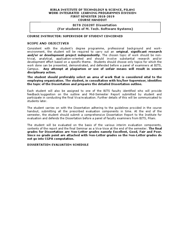 Dissertation Bits | PDF | Thesis | Page Layout