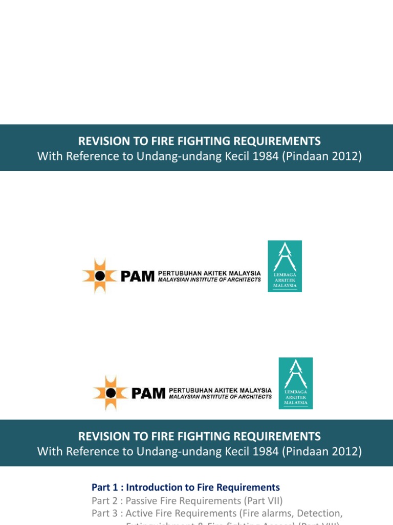 116 180802 1349484948 Pam Revised Ubbl Fire Reuirement Seminar Penang ...