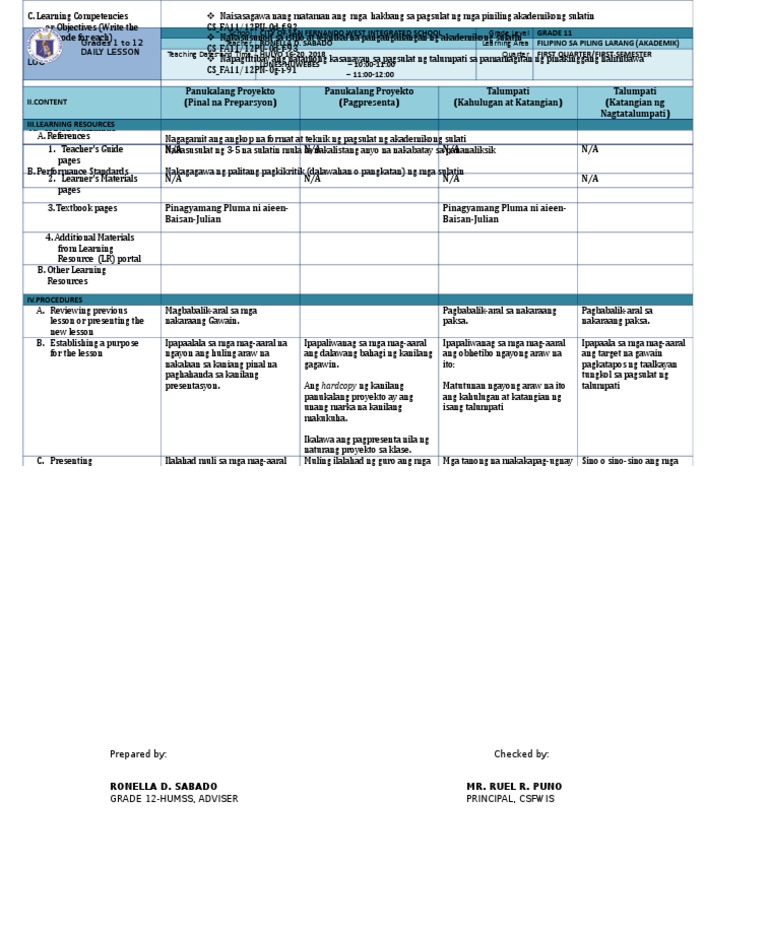 FSPL Akademik Week 7 | PDF