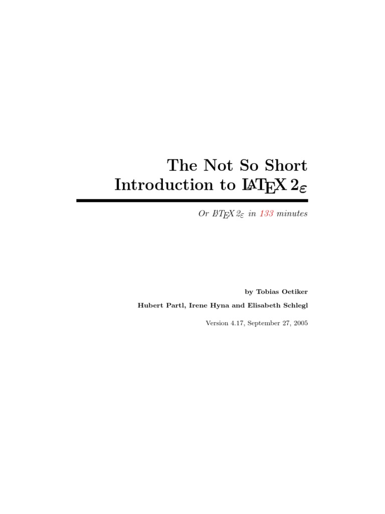 Tutorial Latex | PDF