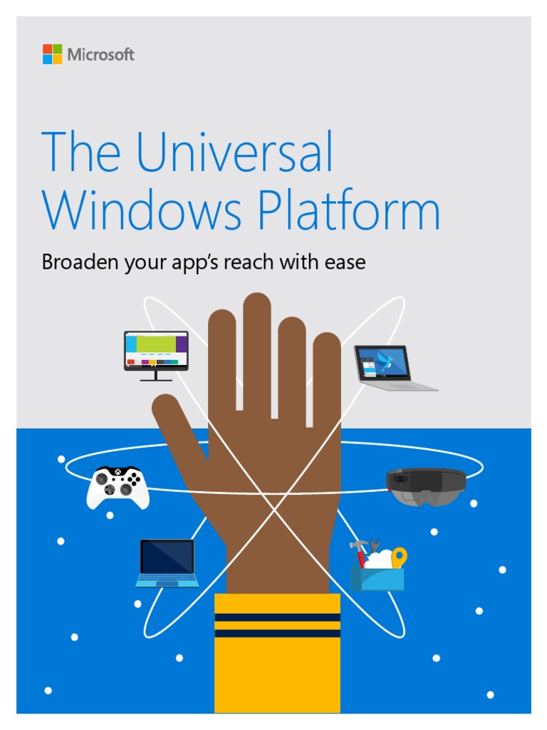 Microsoft Uwp Guidebook | PDF | Mobile App | Extensible Application ...