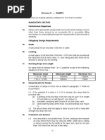 Minimum Walkway Width Standards | PDF
