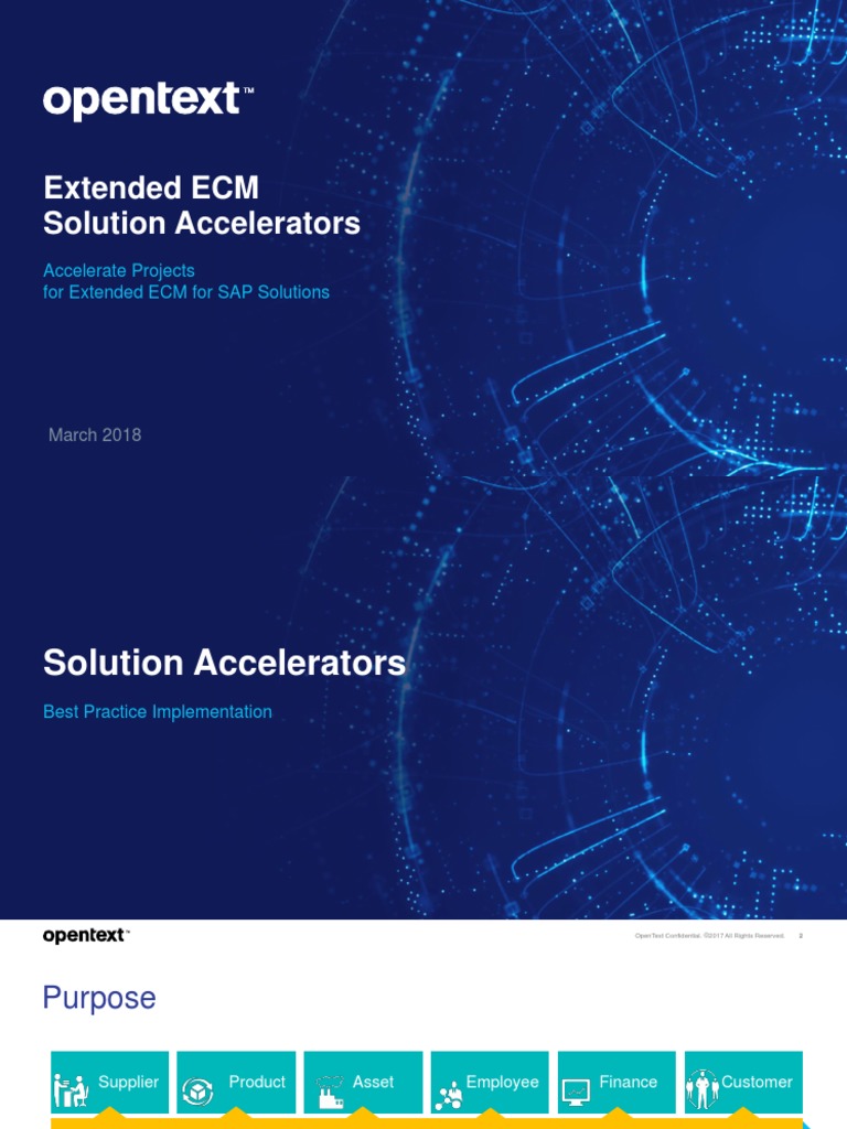 Extended ECM - Solution Accelerator Overview | Customer Relationship ...