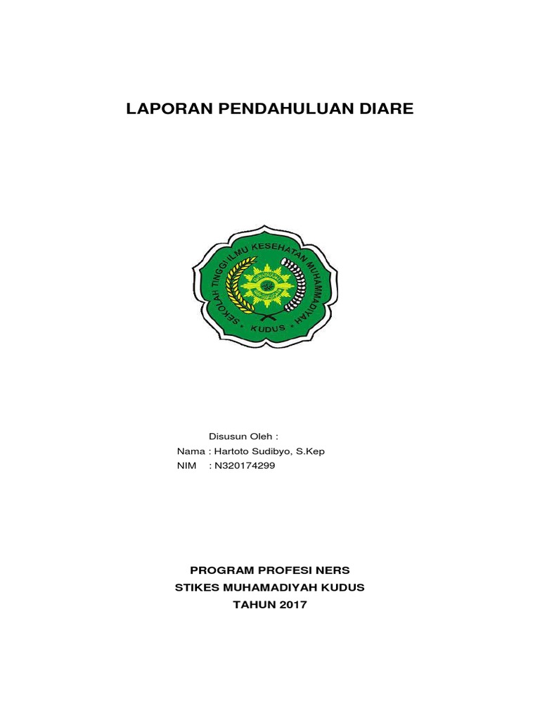 Laporan Pendahuluan Dadrs | PDF | Gaya Hidup