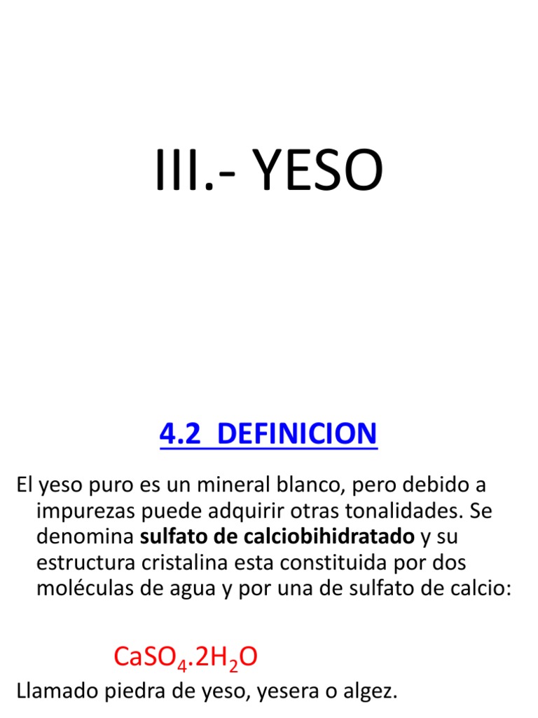 Tipos y Usos del Yeso en Construcción | PDF | Yeso | Humedad