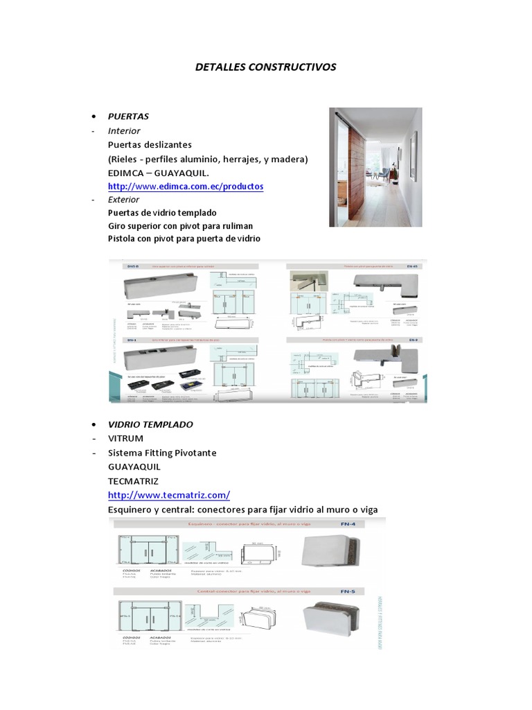 Detalles Constructivos | PDF