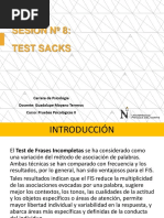Interpretación Del Test de Sacks | PDF | Asunto (gramática) | Sicología