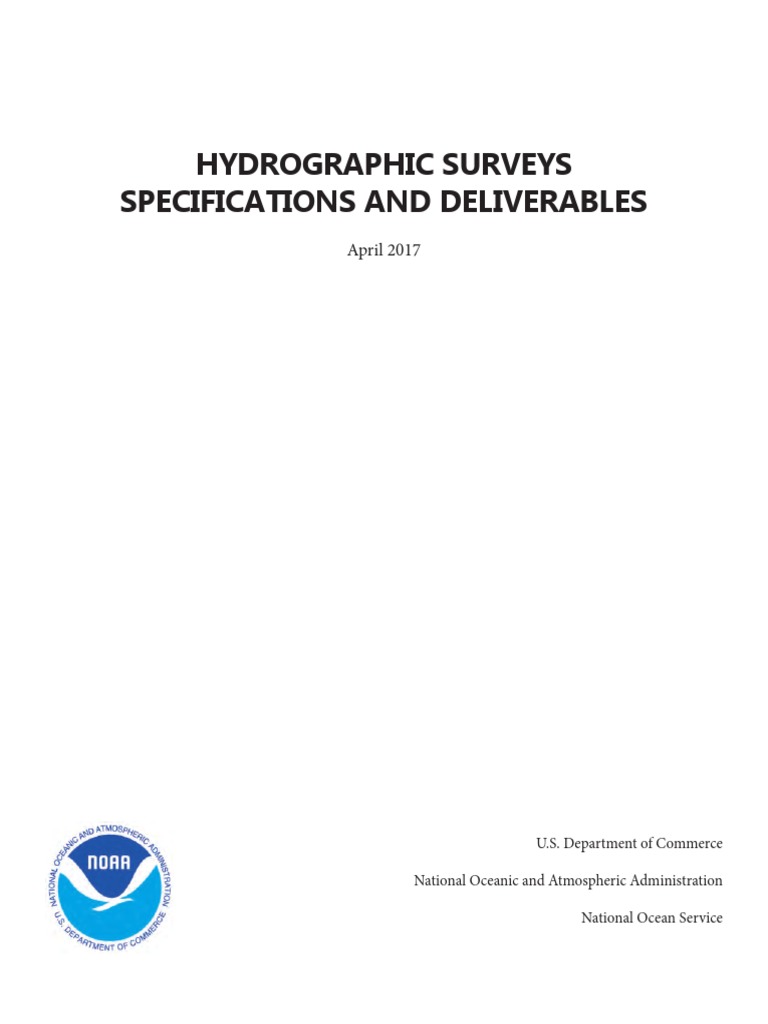 Bathymetric Survey Standards | PDF | Hydrography | Tide