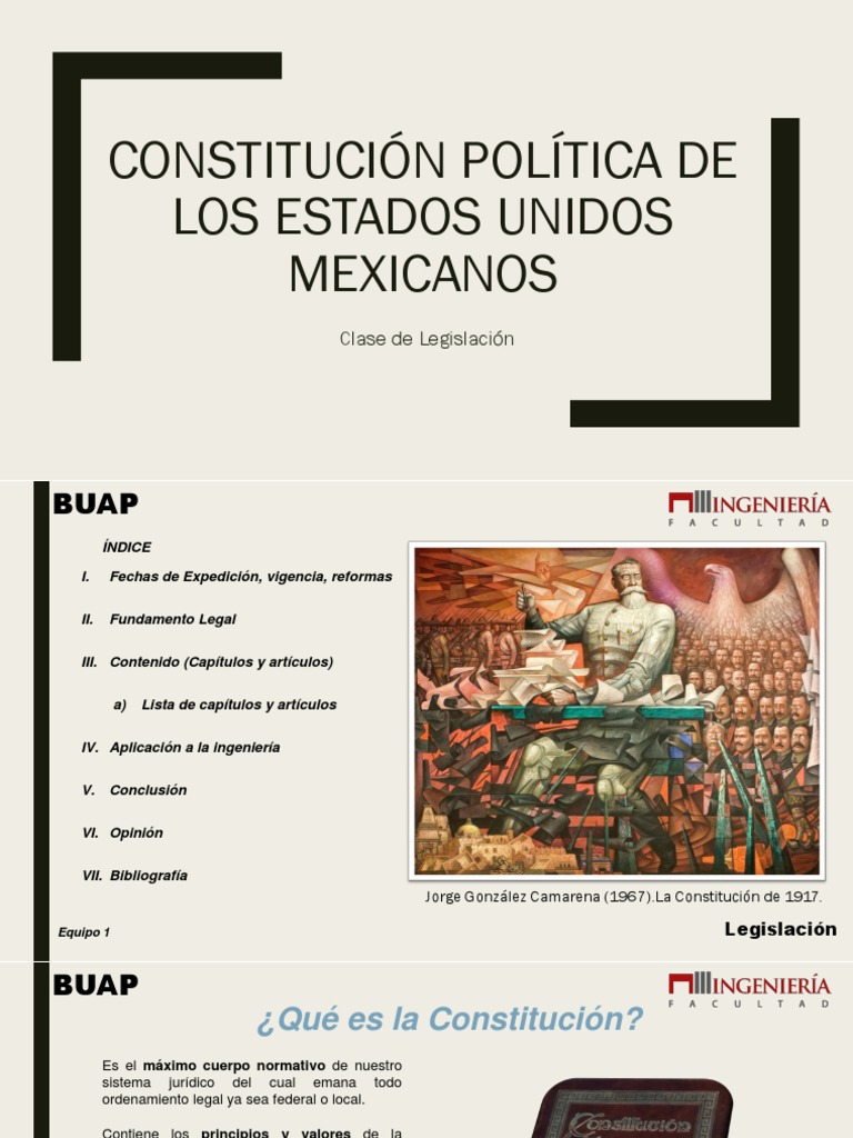 CPEUM | PDF | Constitución | Gobierno