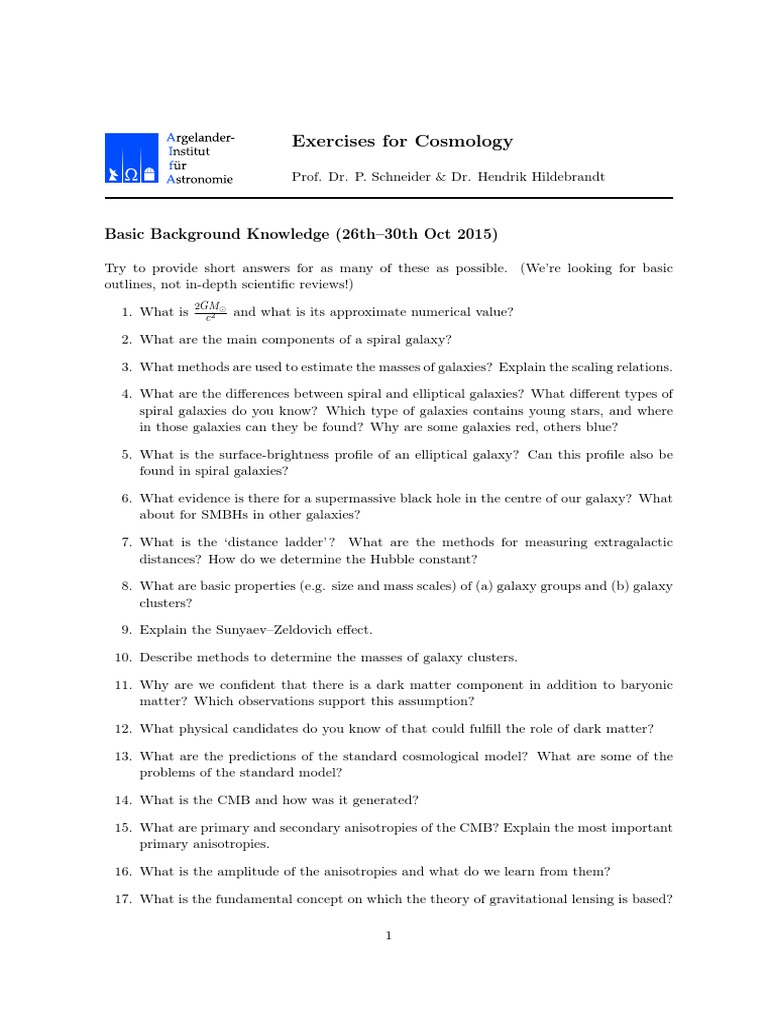 An Introduction to Cosmology: Key Concepts and Observational Evidence ...