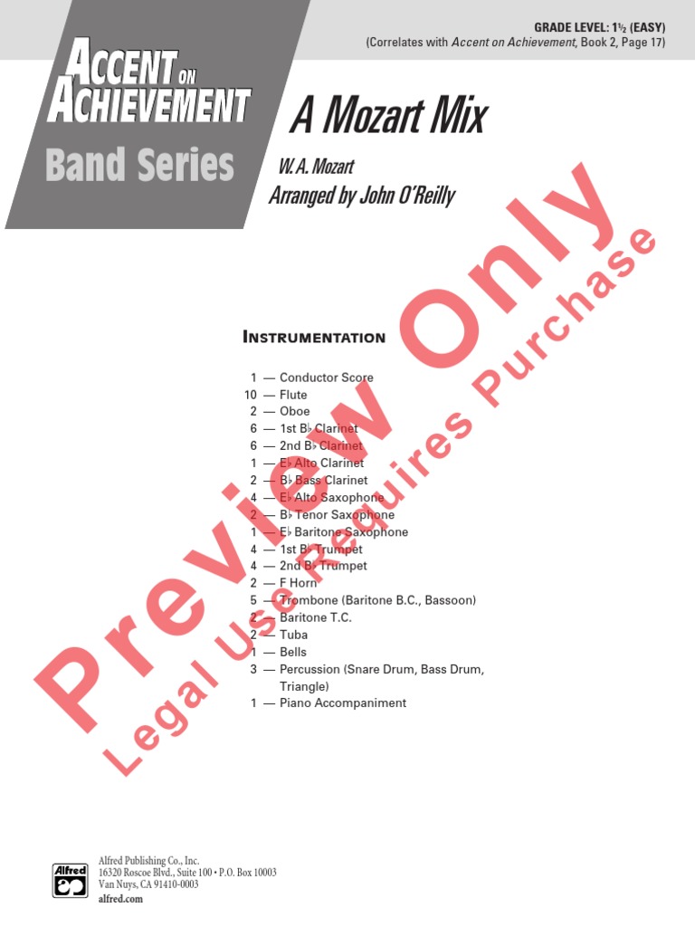 Mozart Mix Easy | PDF | Elementary Organology | Music Technology