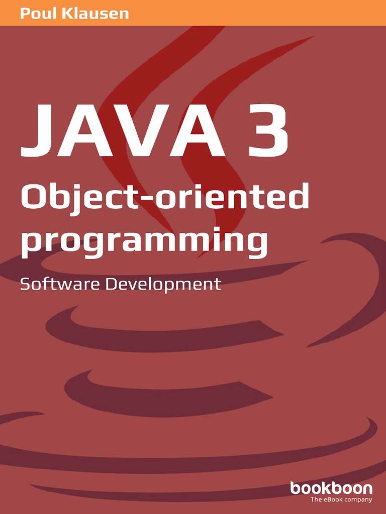Java 3 Object Oriented Programming | PDF | Class (Computer Programming ...
