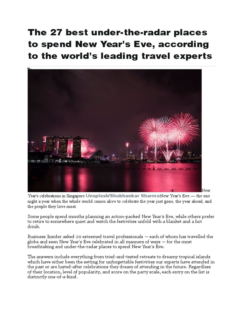 The 27 Best Under | PDF | Social Science