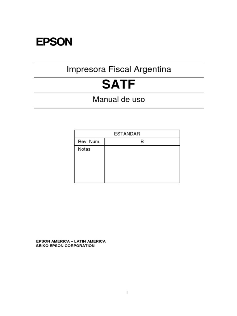 SATF | PDF | Impresora (Computación) | Ventana (informática)