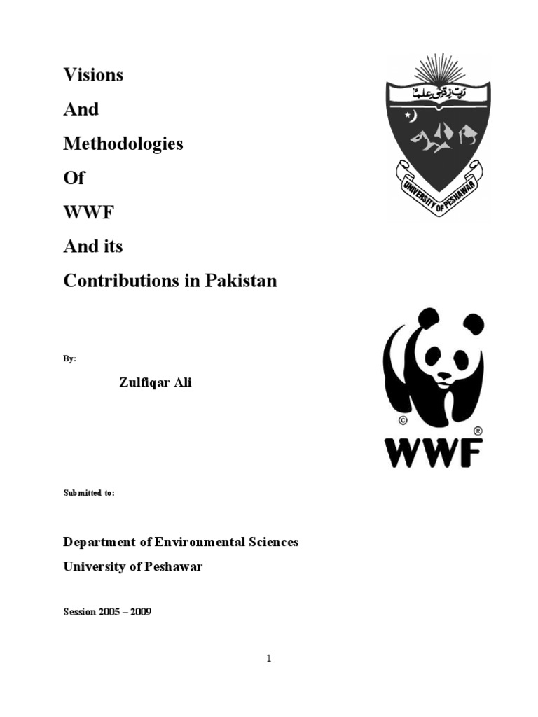 Contributions of WWF in Pakistan | PDF | World Wide Fund For Nature ...